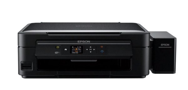 МФУ Epson L455 с СНПЧ и чернилами Lucky Print купить в Москве: цена ...