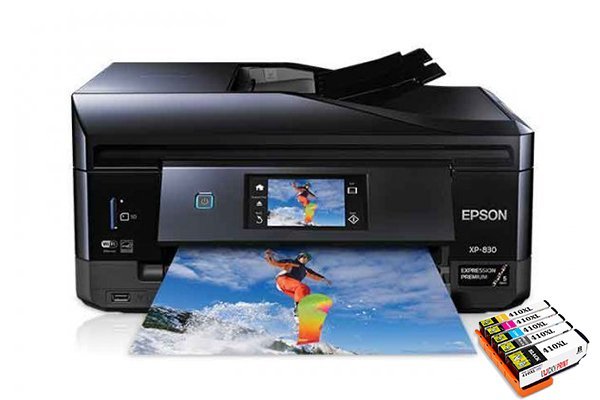 МФУ Epson Expression Premium XP-830 с картриджами Lucky Print купить в ...